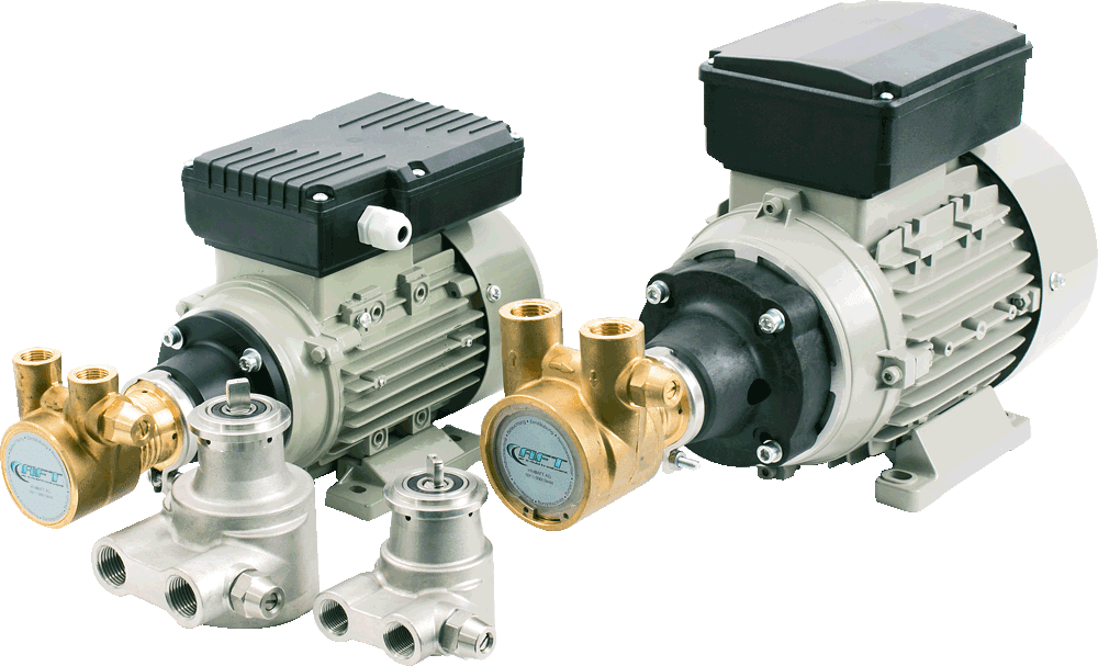 Pumpen zur Erzeugung von Drücken von 1 bis 400 bar für Flüssigkeiten ...
